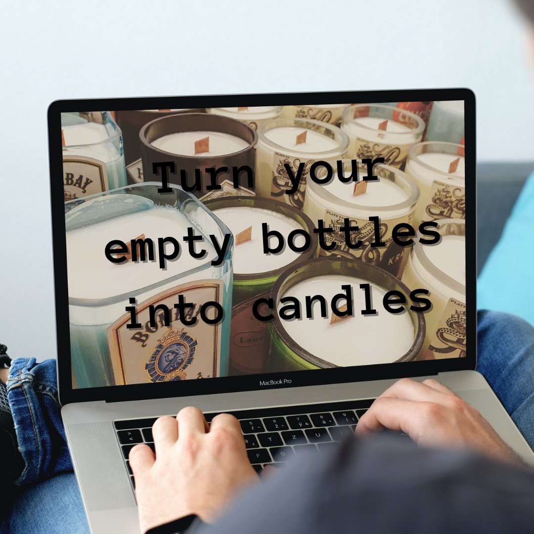 Compass Candles & Homeware Ltd- Soy Wax Candles and Bottle Up-Cyclers